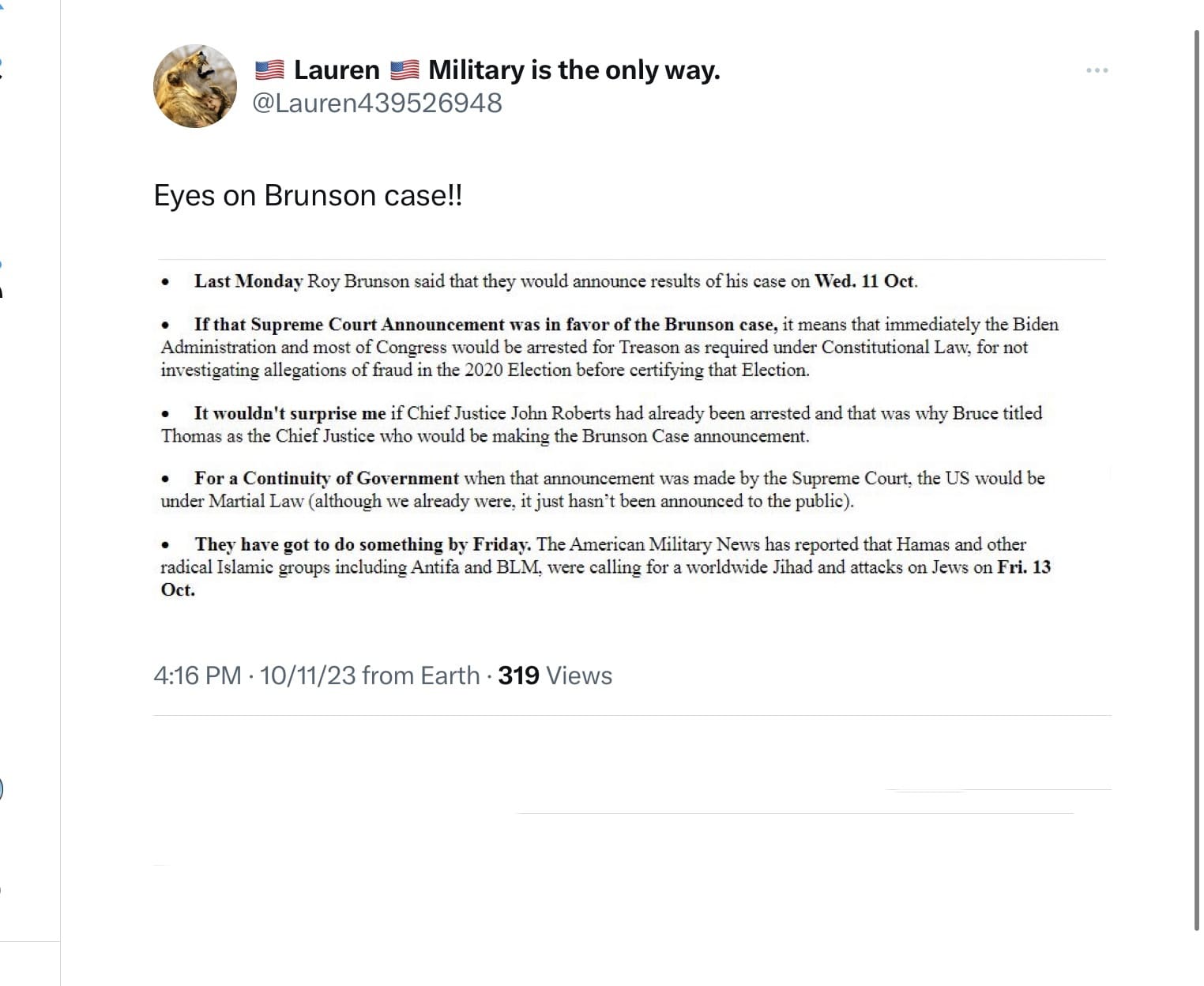 Brunson v. Adams: The Full Story